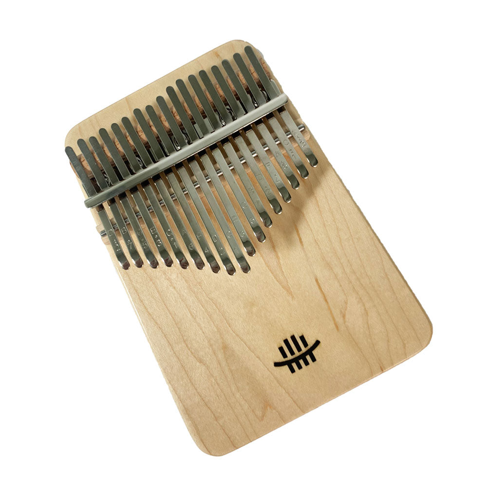 Hluru 17 keys Full Solid Maple Wood Square Kalimba | Ukunili Ukulele ...