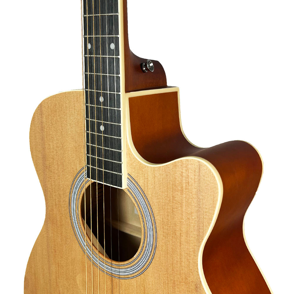 Smiger H40 Acoustic Guitar 41 inches Wood | Ukunili Ukulele Malaysia