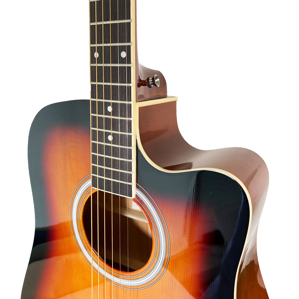 Smiger H60 Acoustic Guitar 41 inches SunBrown | Ukunili Ukulele Malaysia